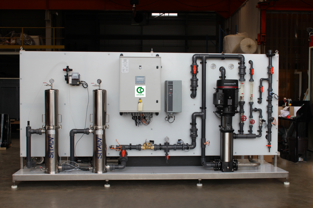 SKID DE PRODUCTION D’EAU OSMOSÉE - Corelec Equipements